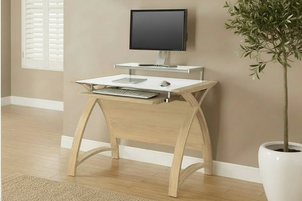 Helsinki Oak 900mm Desk - Jual Furnishings